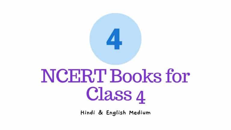 NCERT Books for Class 4 - Maths, English, Hindi, & EVS